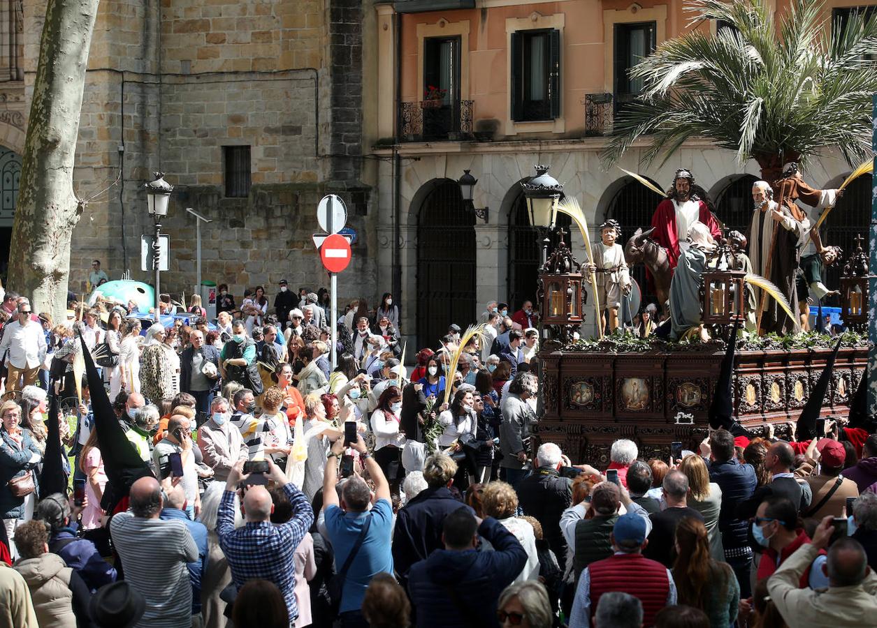 Fotos: La procesión del Borriquito triunfa en Bilbao | El Correo