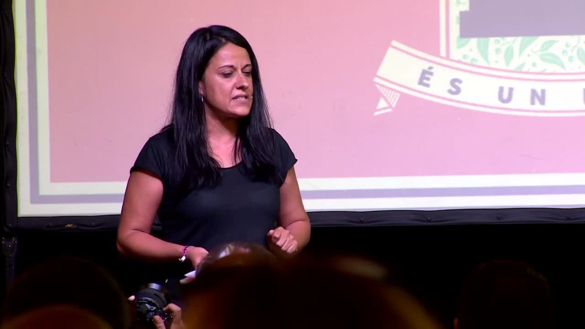 Anna Gabriel participa en la escuela de verano de la CUP después de ...