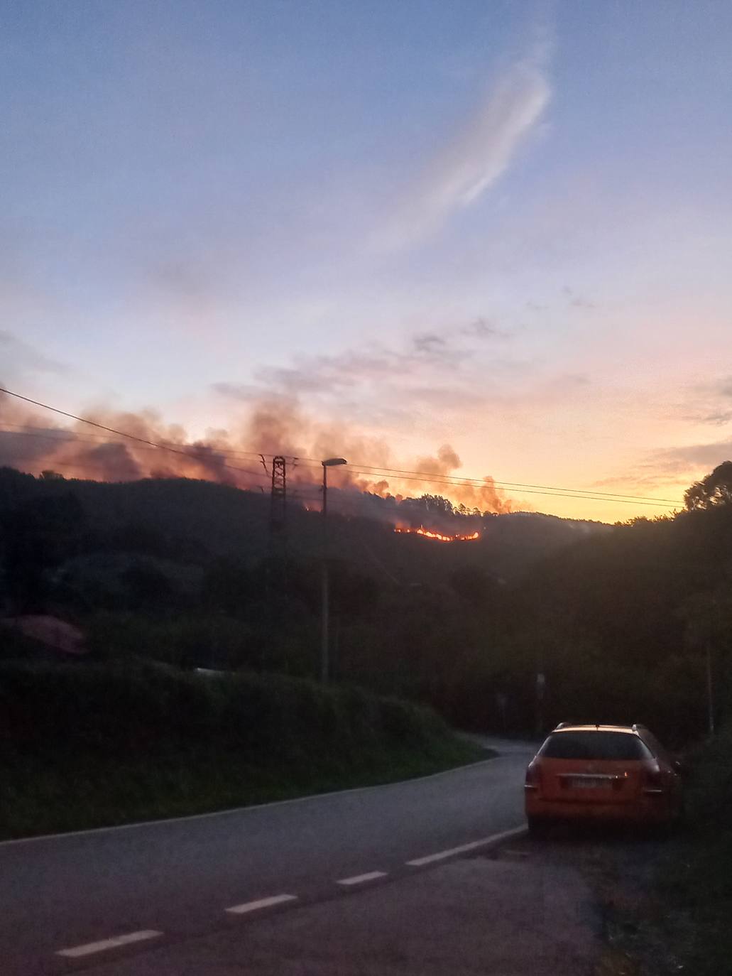 Fotos: Incendios forestales en La Arboleda y Berango | El Correo