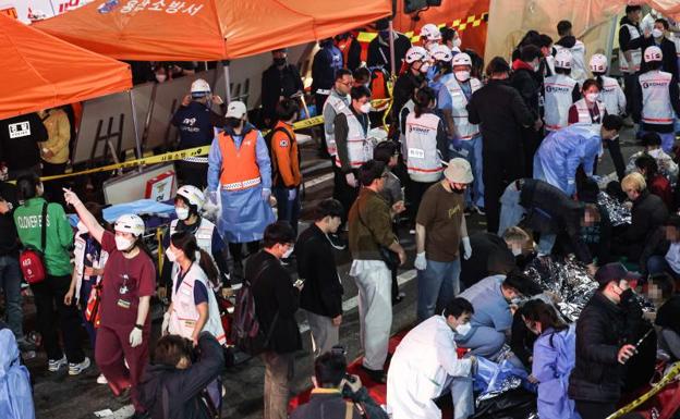 Seúl: así ha ocurrido la avalancha humana durante una fiesta de ...
